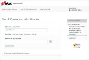 Port Fax Number - eFax®